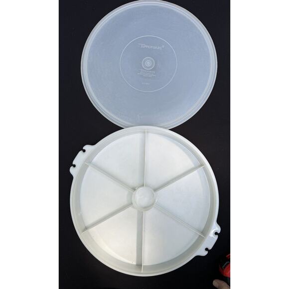 Tupperware | Kitchen | Vintage Tupperware Relish Tray Lid White 7 ...